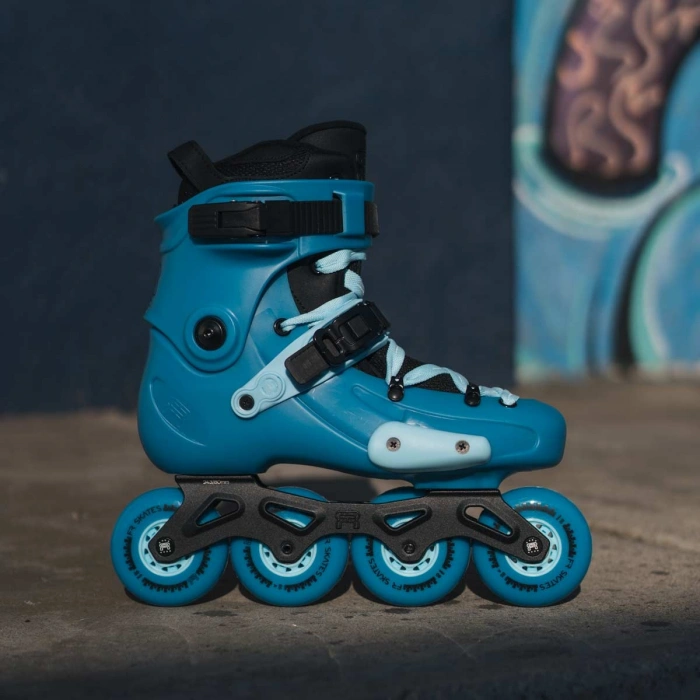 Freeride skates: FR SKATES FR3 80 Blue V2