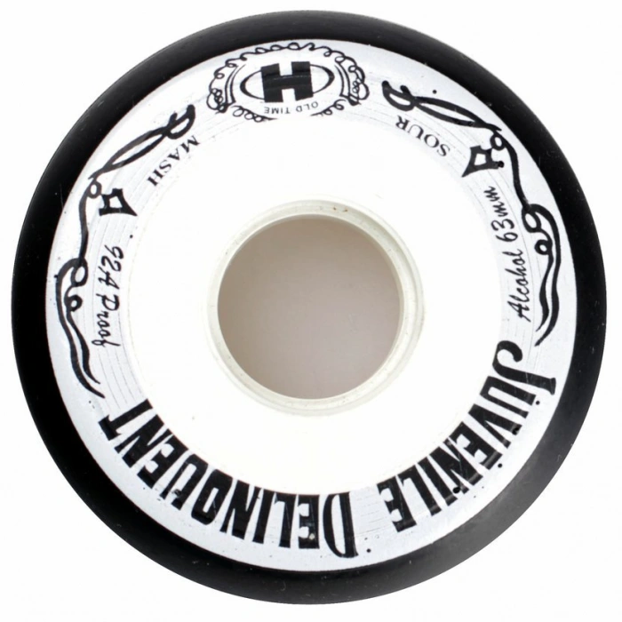 Wheels: HYPER Juvenile Delinq 63MM Black (x4) 92A