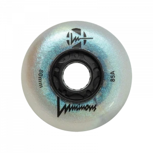 Wheels: LUMINOUS LED WHEELS BLACK PEARL 80MM (4 UNITS)