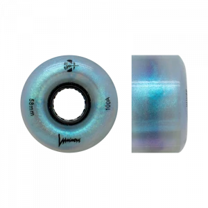 Wheels: LUMINOUS LED WHEELS BLACK PEARL 100A 58MM (4 UNITS)