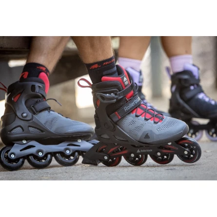 Recreational skates: Rollerblade Macroblade 84 Grey/Red