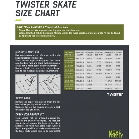 Freeride skates: Rollerblade TWISTER XT W 2024